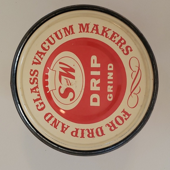 S&W Fine Foods | Other | Vintage Sw Coffee Can Drip Grind | Poshmark